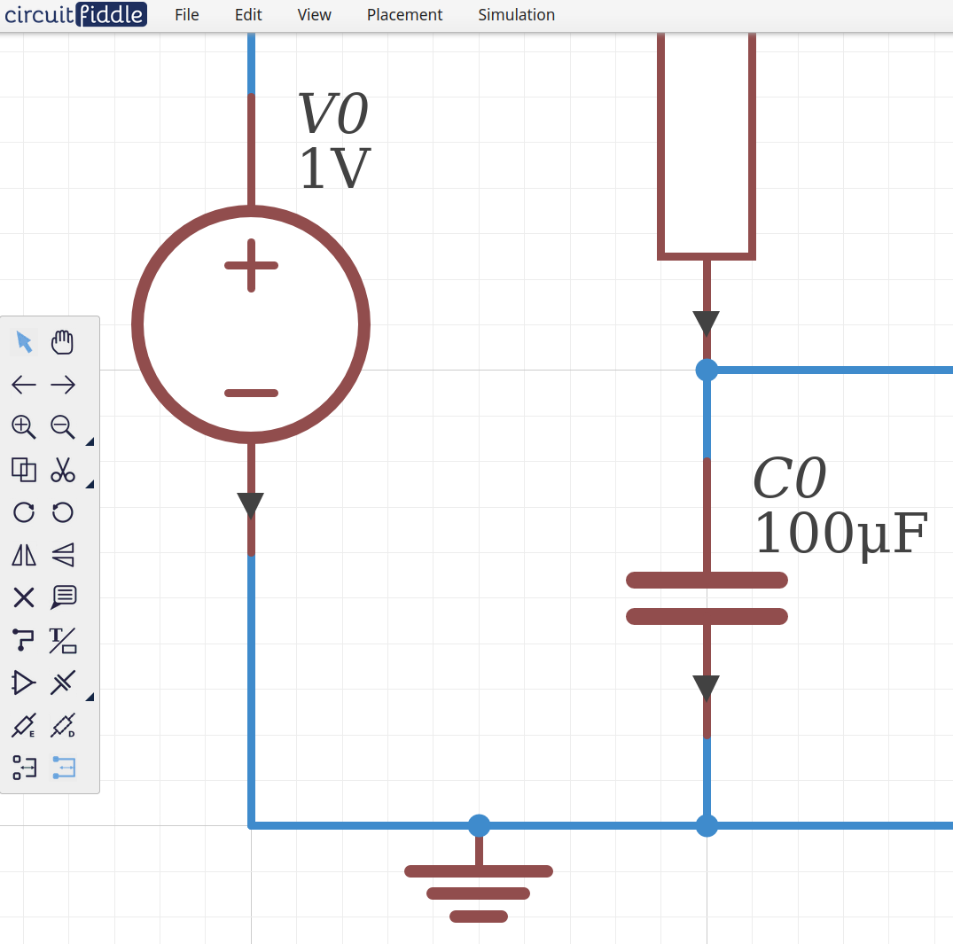 Circuit Fiddle - Online circuit simulation